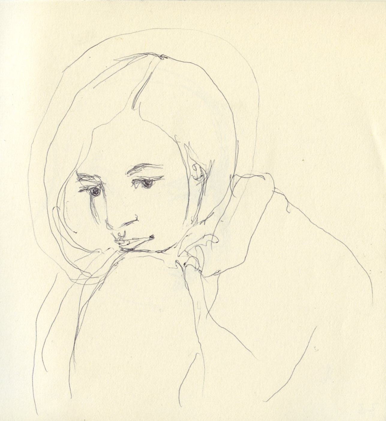 Drawing of my daughter | Claire Fuller